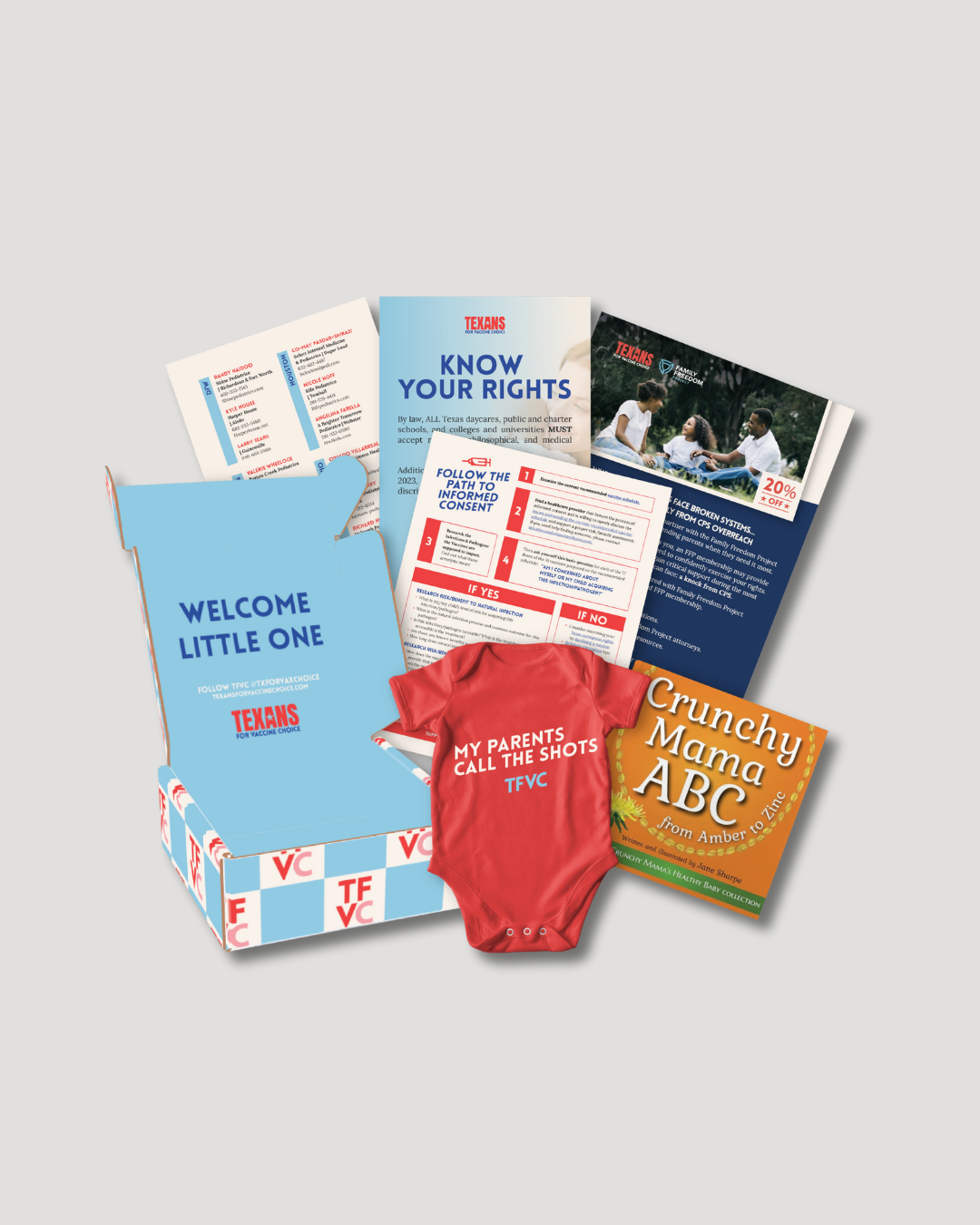 New Parent Bundle - Texans for Vaccine Choice